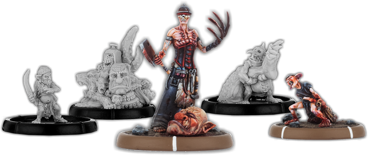 Flesh-Scavengers, Flesh-Drune and Nithings Unit – Mierce Miniatures