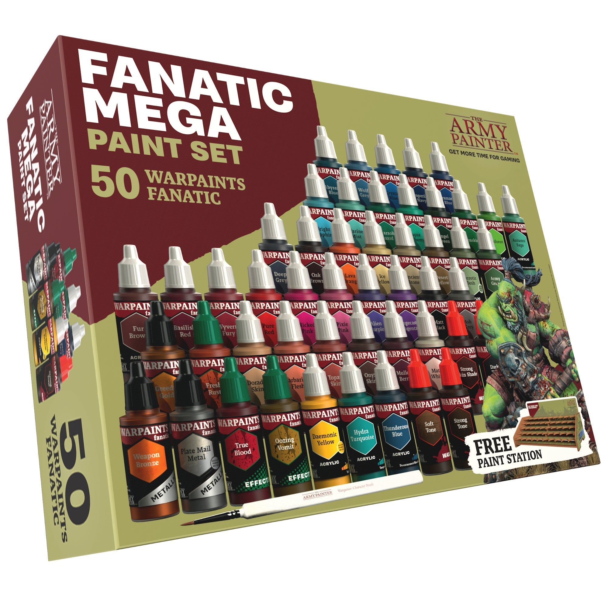 The Army Painter - Warpaints Fanatic - Warpaints Fanatic: Mega Paint ...