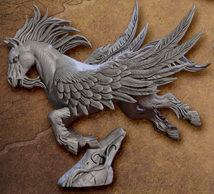 Artisan Guild - Fighter's Guild - Tempest the Celestial Steed as Winged ...