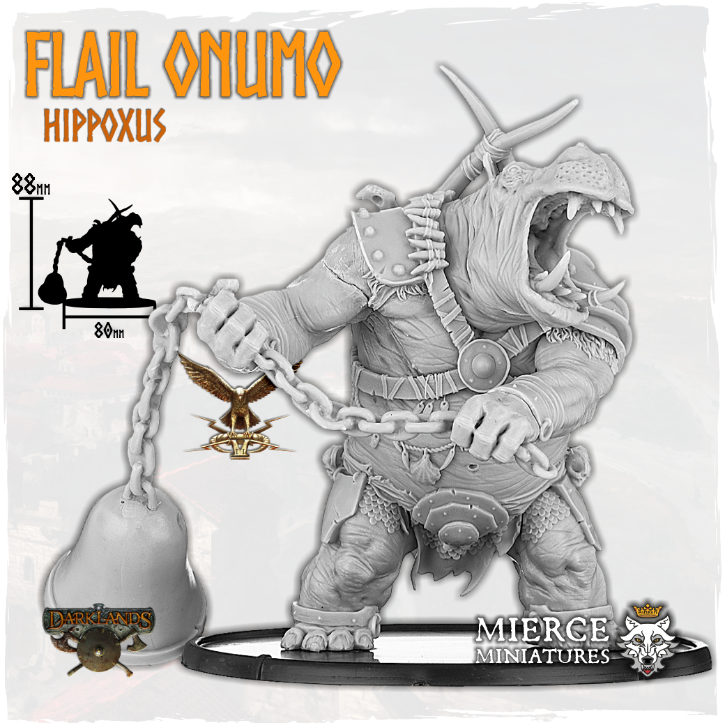 Darklands - Byzantii - Vul I Gonyeka, Hippoxus Vulgus – Mierce Miniatures