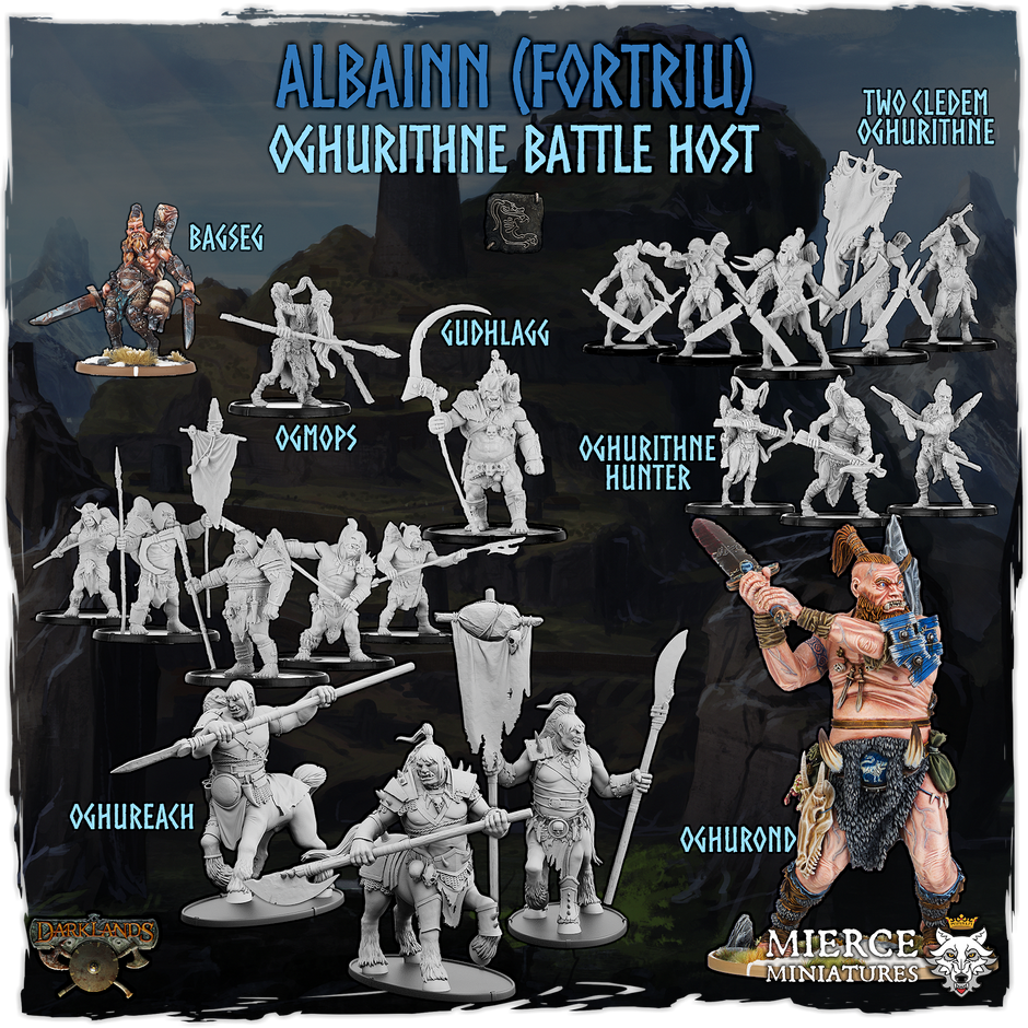 Darklands - Albainn miniatures – Mierce Miniatures