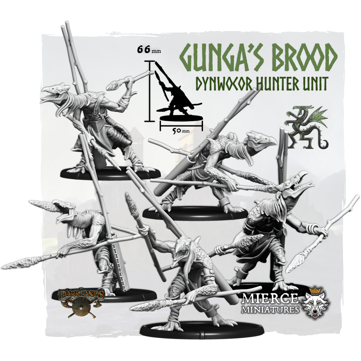 Darklands - Brythoniaid - Gunga's Brood, Dynwocor Hunter Unit – Mierce ...
