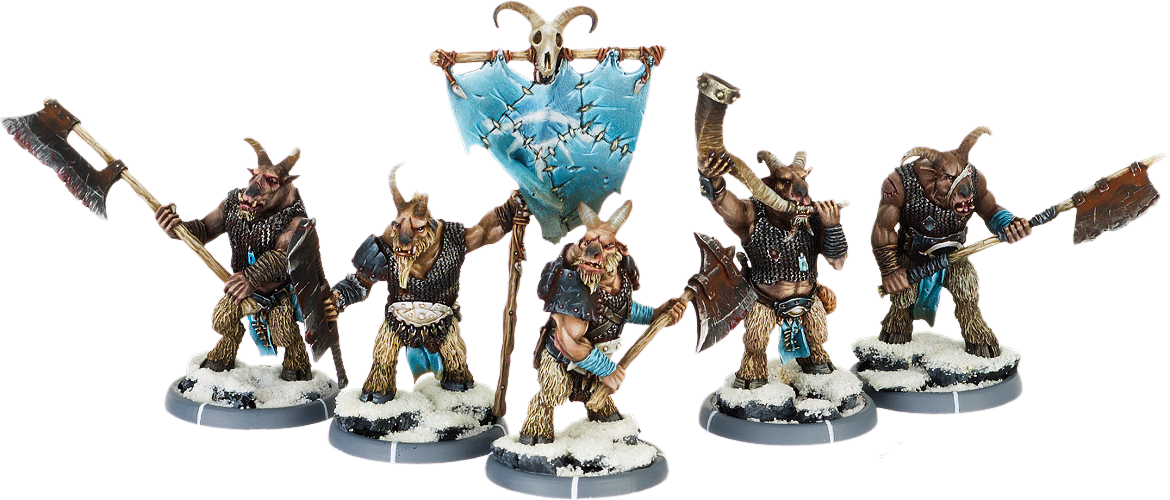 Darklands - Anglecynn - Baagath's Herd, Gabrax Unit – Mierce Miniatures