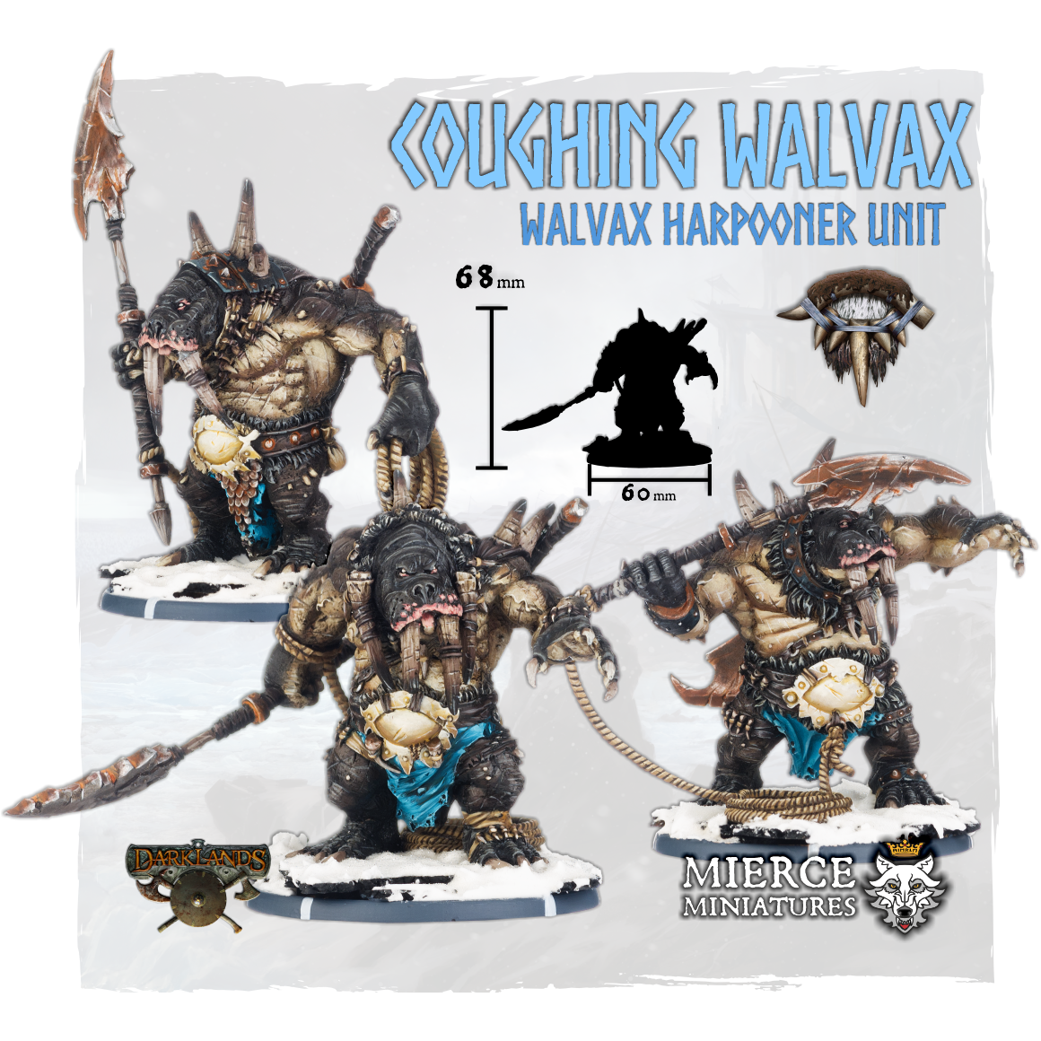 Darklands - Anglecynn - Coughing Walvax, Walvax Harpooner Unit – Mierce ...