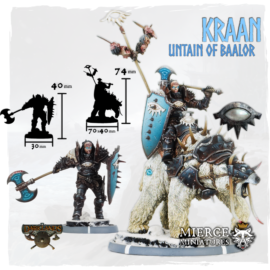 Darklands - Fomoraic warriors – Mierce Miniatures