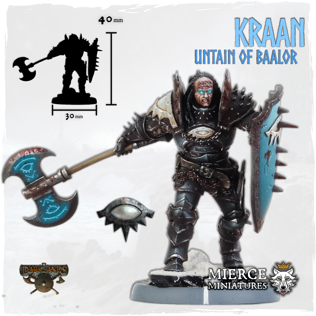 Darklands - Fomoraic warriors – Mierce Miniatures