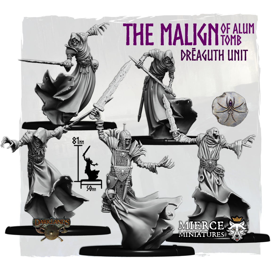 Darklands - Jutes - The Malign of Alum Tomb, Drēaguth Unit – Mierce ...