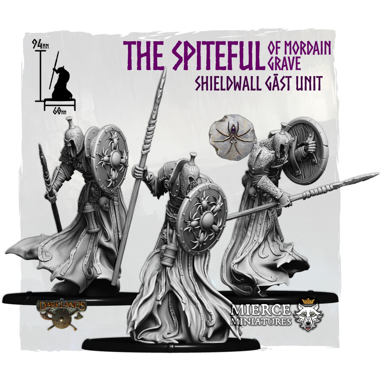 Darklands - Jutes - The Spiteful of Mordain Grave, Shieldwall Gāst Unit ...