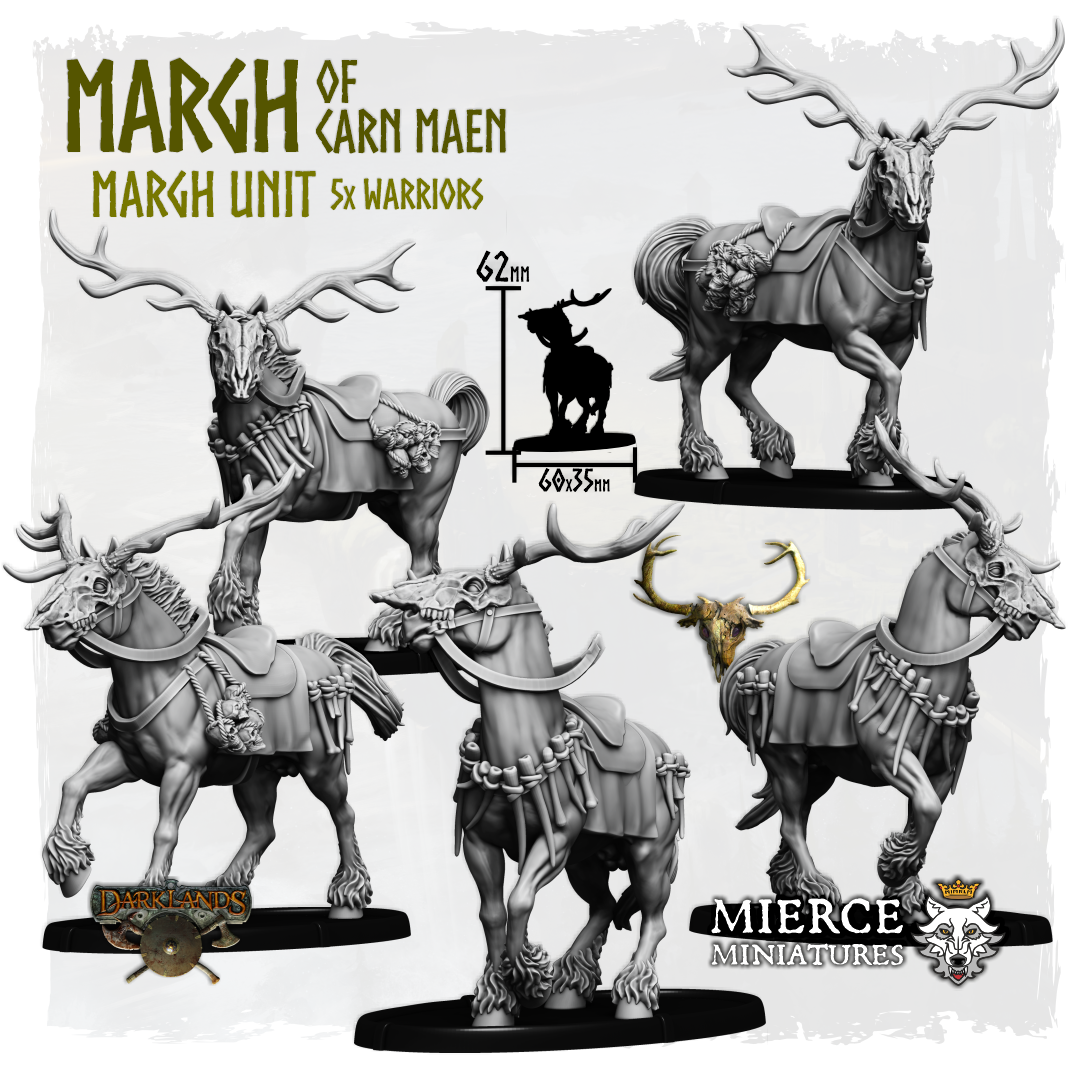 Darklands - Ysians - Margh of Carn Maen, Margh Unit – Mierce Miniatures