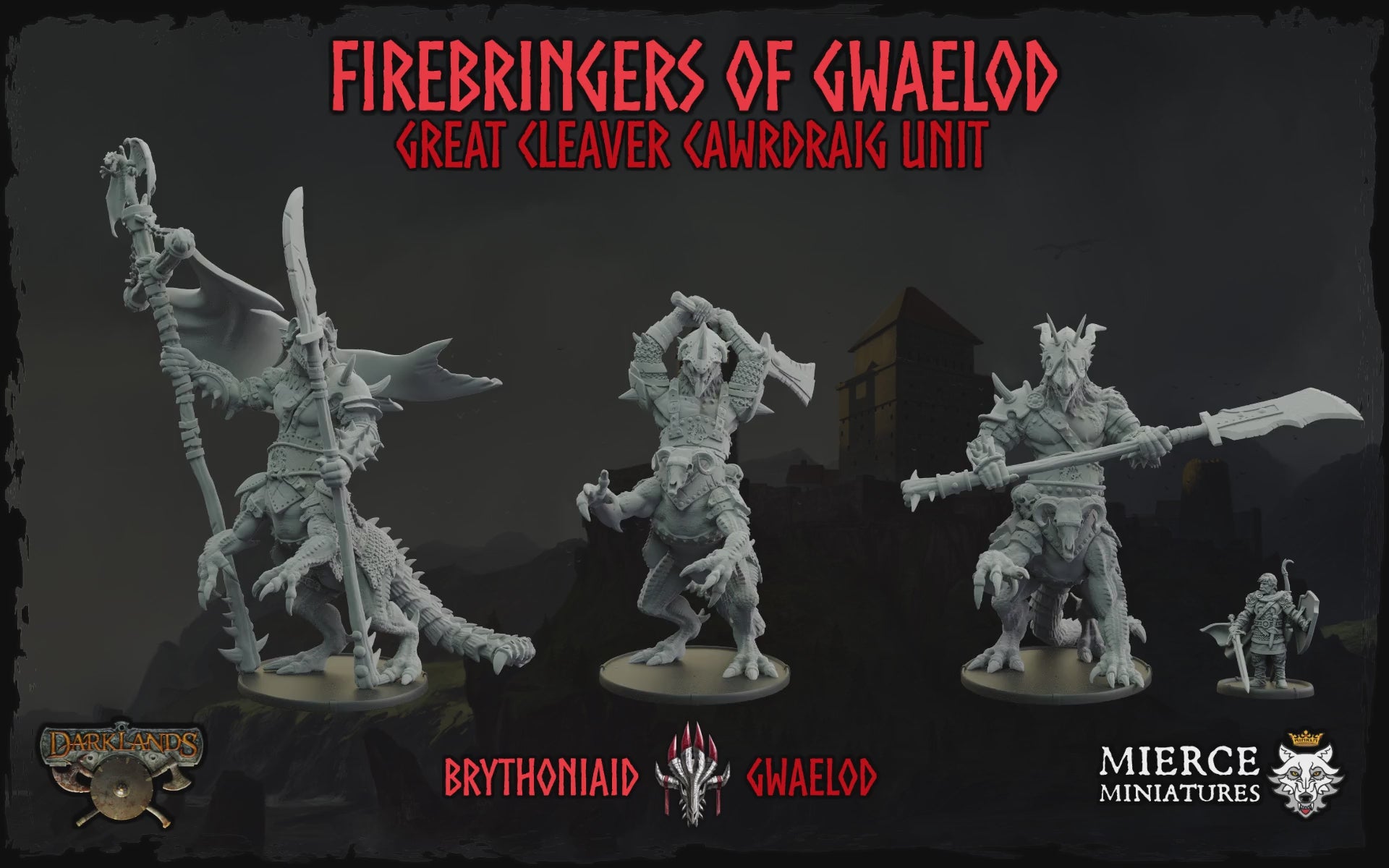 Darklands - Brythoniaid - Firebringers of Gwaelod, Great Cleaver ...